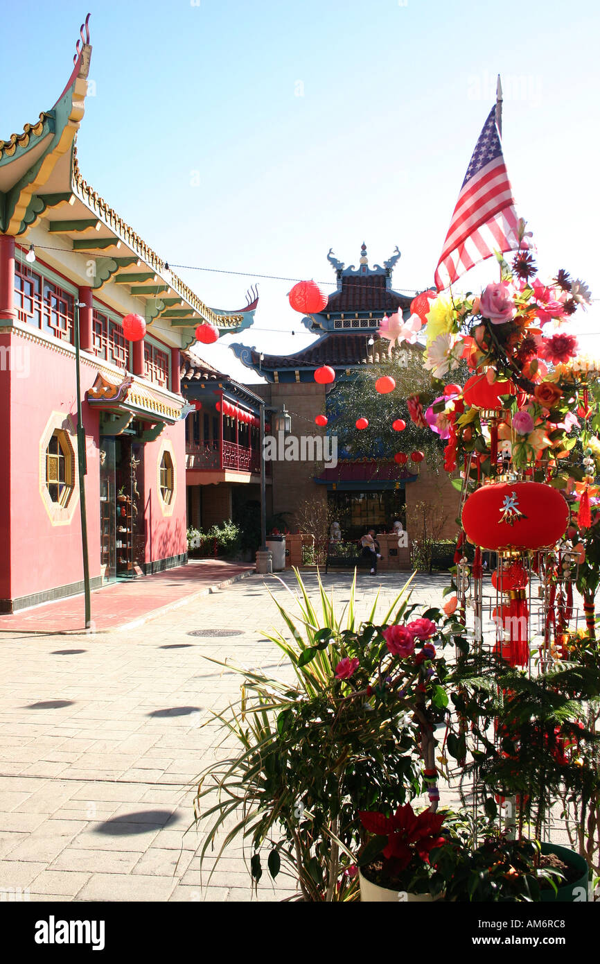 Los Angeles Chinatown Stock Photo - Alamy