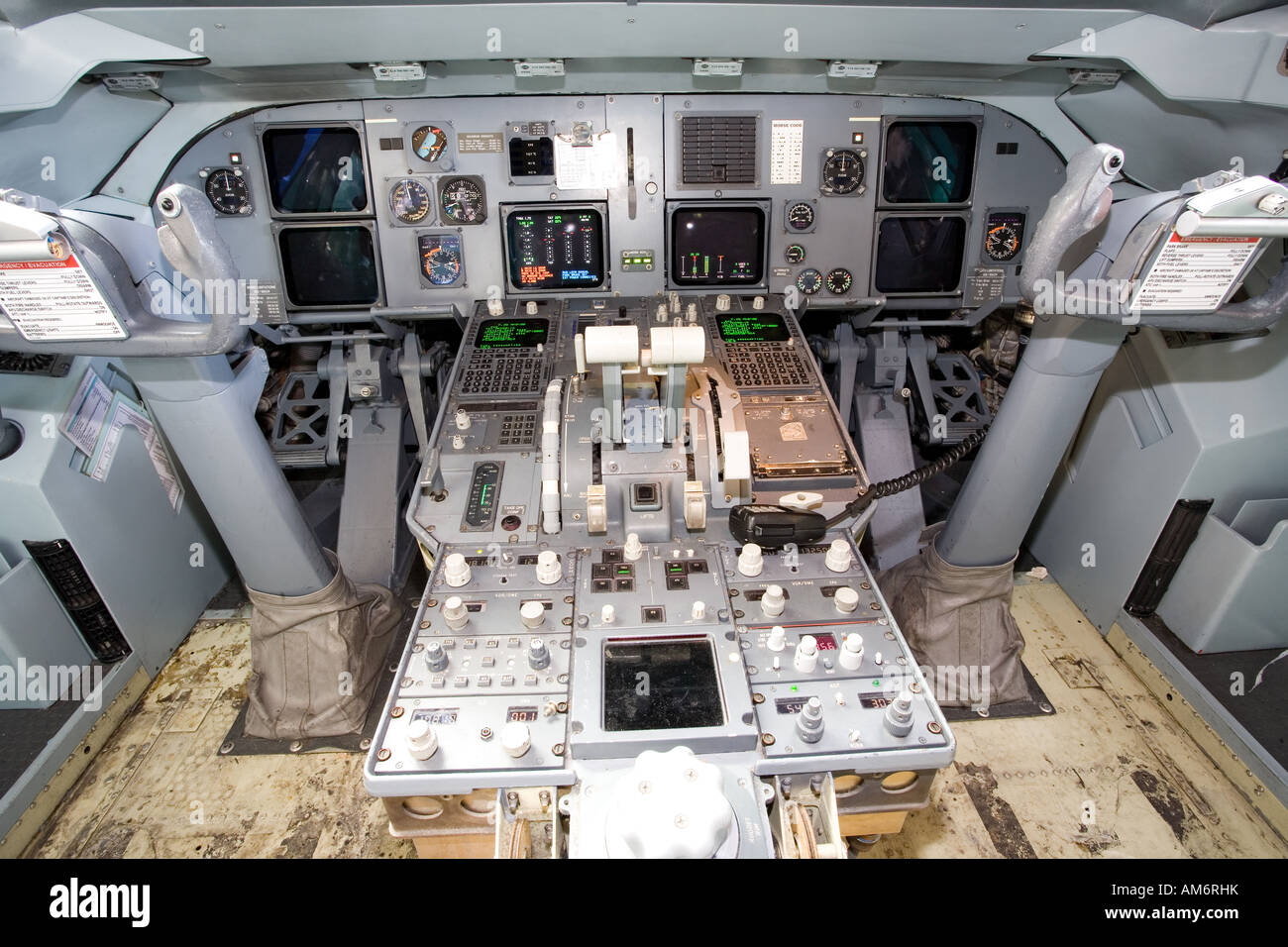in the cockpit Stock Photo - Alamy