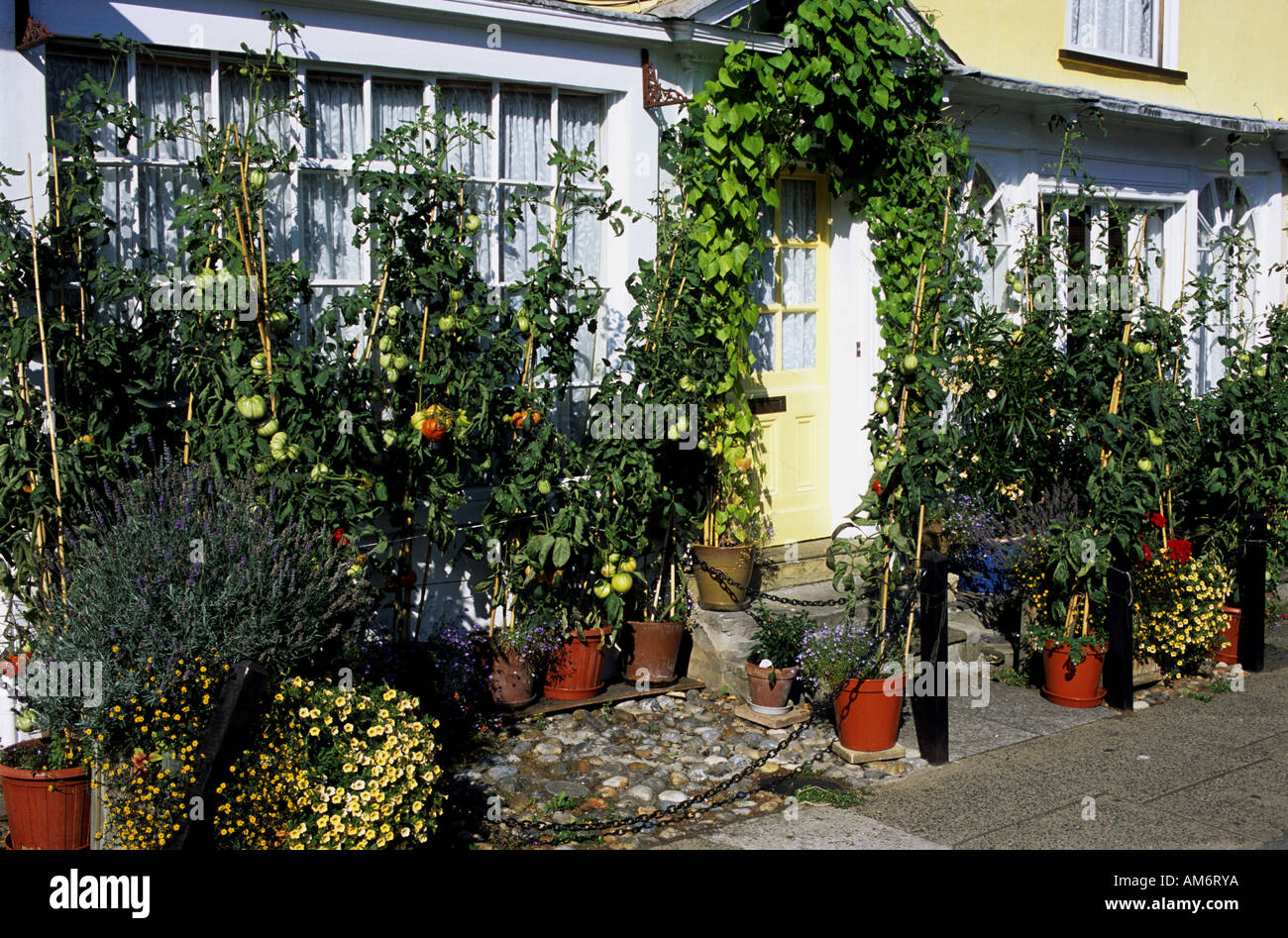 Hill House Hall, a hotel, Market Hill, Woodbridge, Suffolk. UK Stock ...