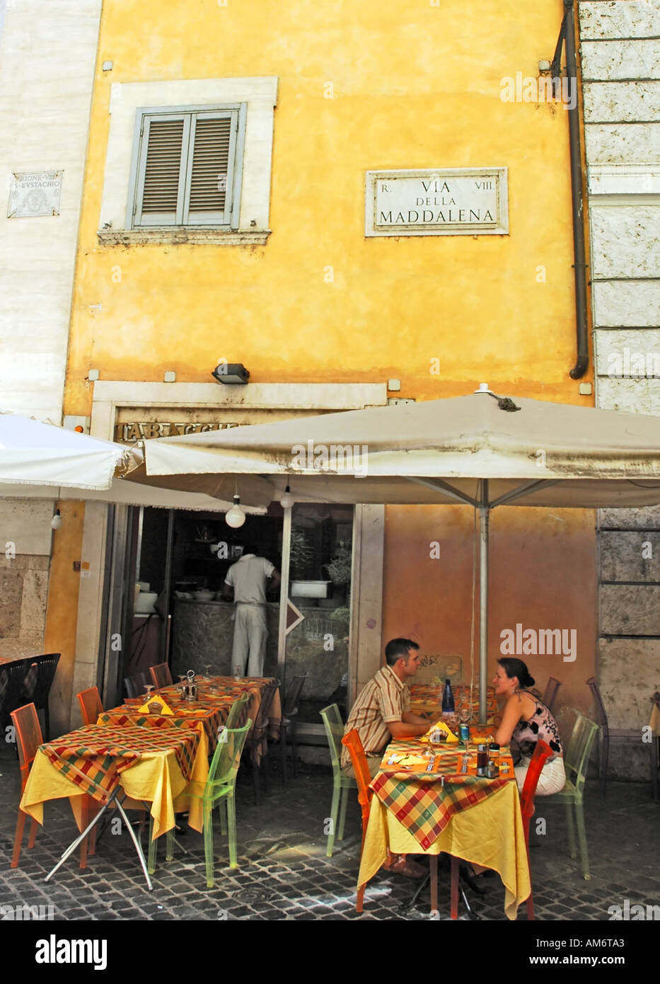 Yellow bar rome hi-res stock photography and images - Alamy