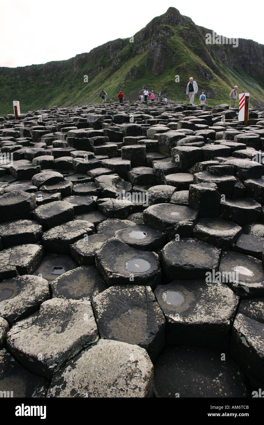 Tourists add a sense of scale to the famous rock formations of the ...