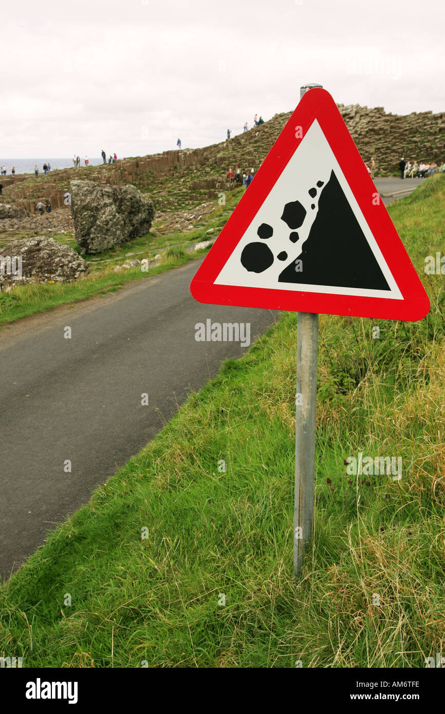 Scotland warning sign cliffs hi-res stock photography and images - Alamy