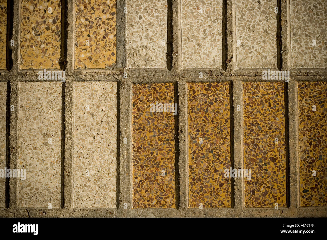 Retro street floor pattern Stock Photo - Alamy