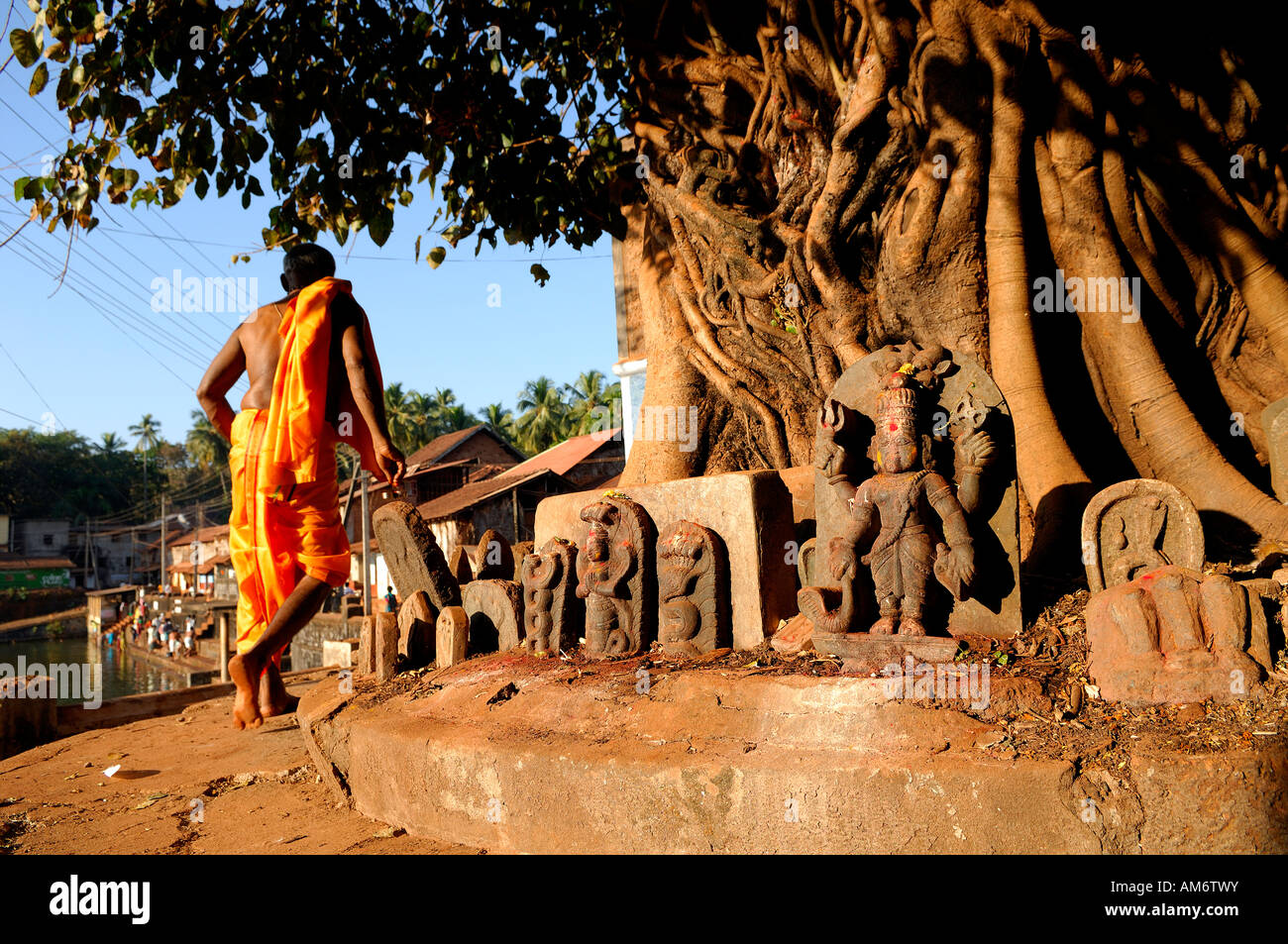 India, Karnataka, Gokarna, one of the most sacred places in Southern ...