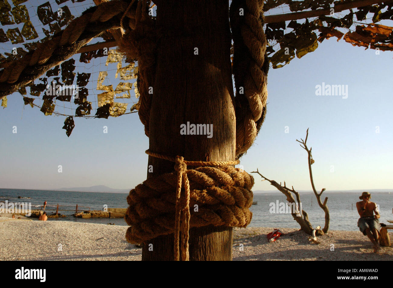 nature rope hawser lanyard Stock Photo - Alamy