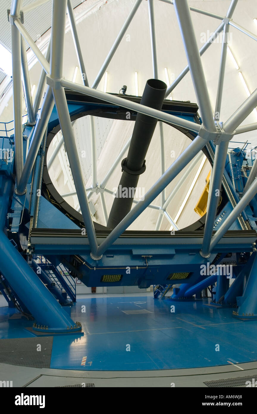 Gemini South telescope Cerro Pachon Chile Stock Photo - Alamy