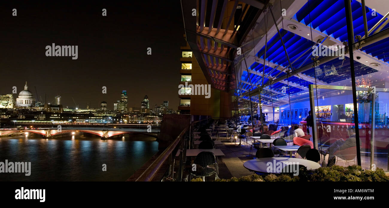 OXO Tower Restaurant, Bar & Brasserie - London Stock Photo - Alamy