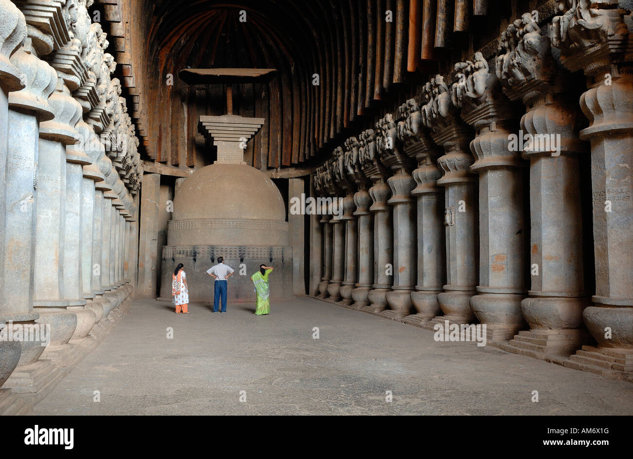 India, Karnataka, 2nd century BC Bhaja grottos Stock Photo - Alamy