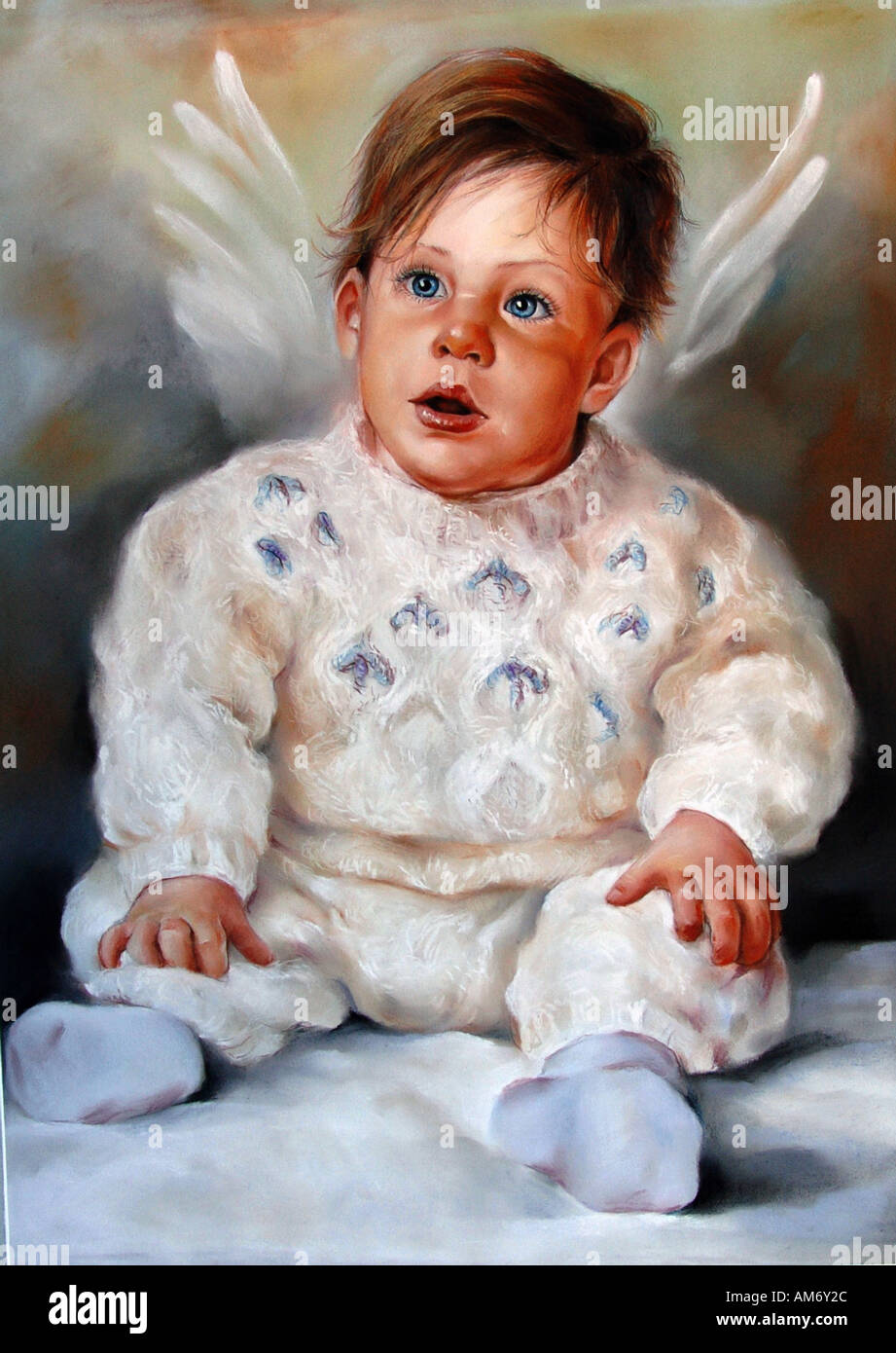 baby angel picture Stock Photo - Alamy
