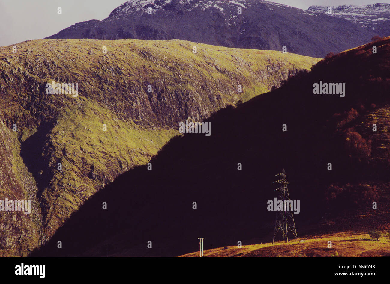 Scottish highlands mountains moors hi-res stock photography and images ...