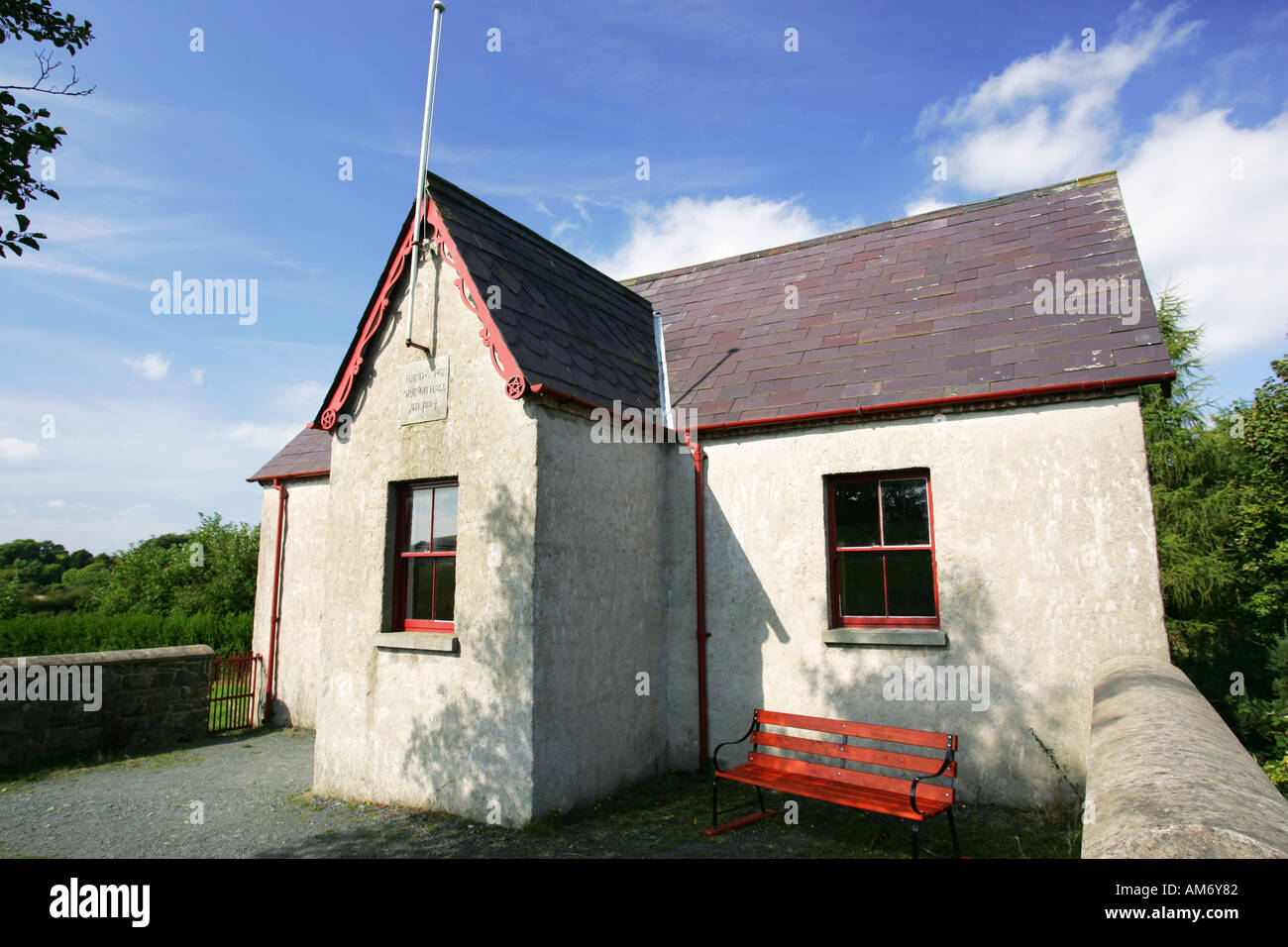 Hand and Pen Orange Hall, Ulster Folk and Transport Museum rural area ...