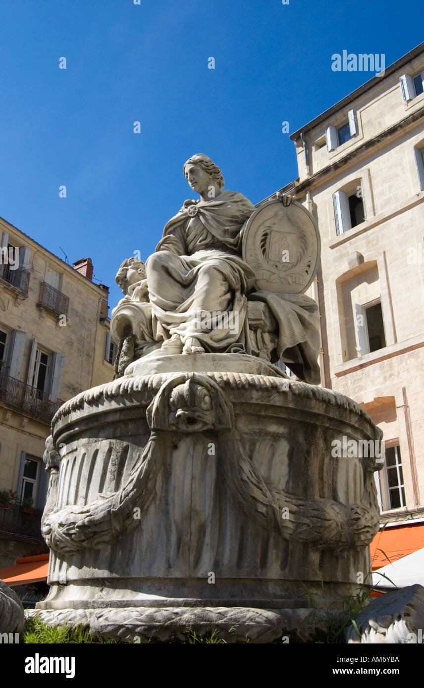 statue Montpellier Languedoc Herault France Stock Photo - Alamy