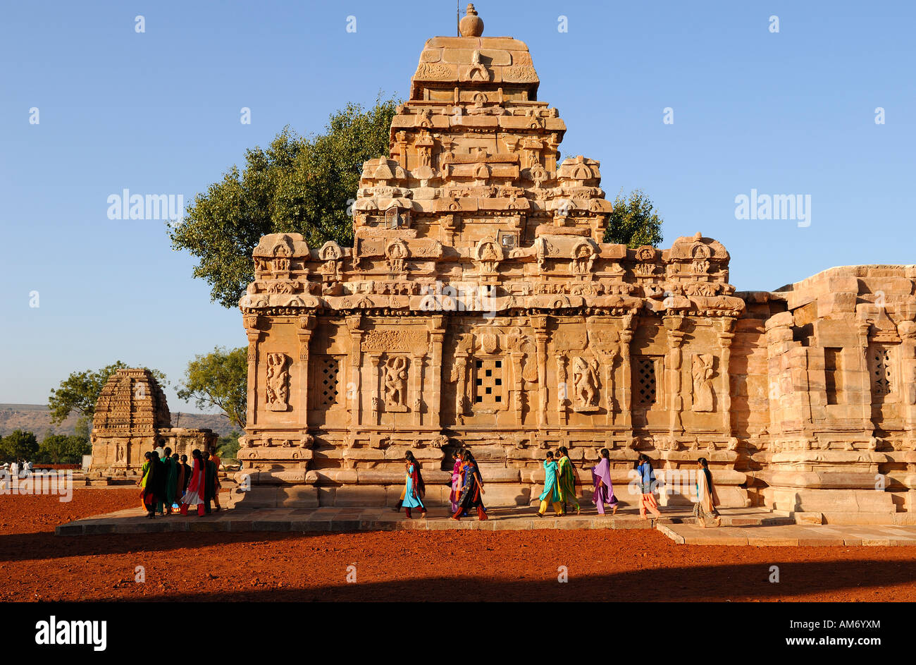 India, Karnataka, Pattadakal temples, Chalukya style, classified as ...