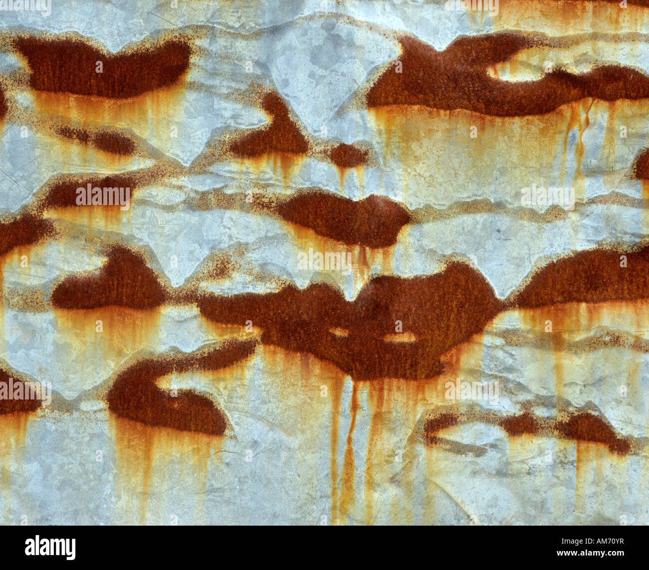 Rusty tin, detail, background Stock Photo - Alamy