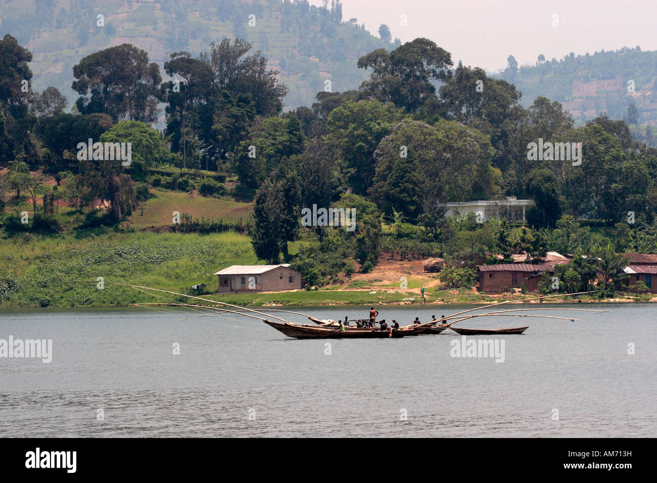Lake kivu fishing hi-res stock photography and images - Alamy