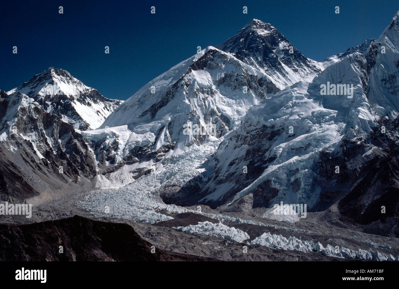 South col glacier everest hi-res stock photography and images - Alamy