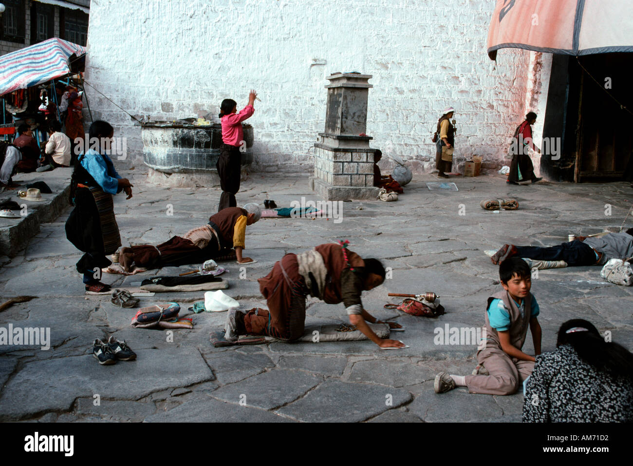Buddhist devotions hi-res stock photography and images - Alamy
