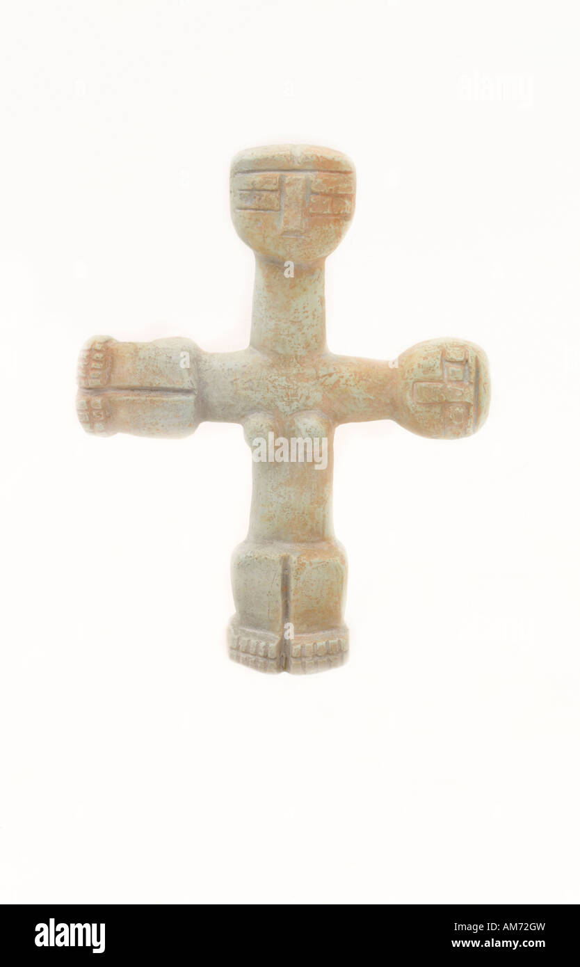 A 52345 Cruciform Idol from Paphos Cyprus 2900 2500 BC Stock Photo - Alamy