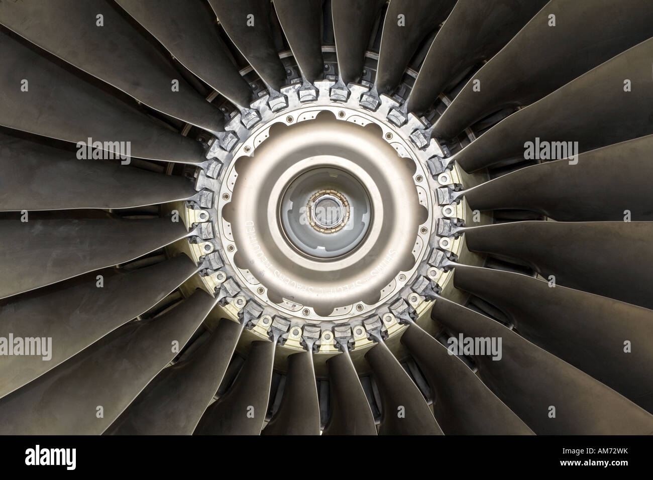 Aircraft jet engine detail Stock Photo - Alamy
