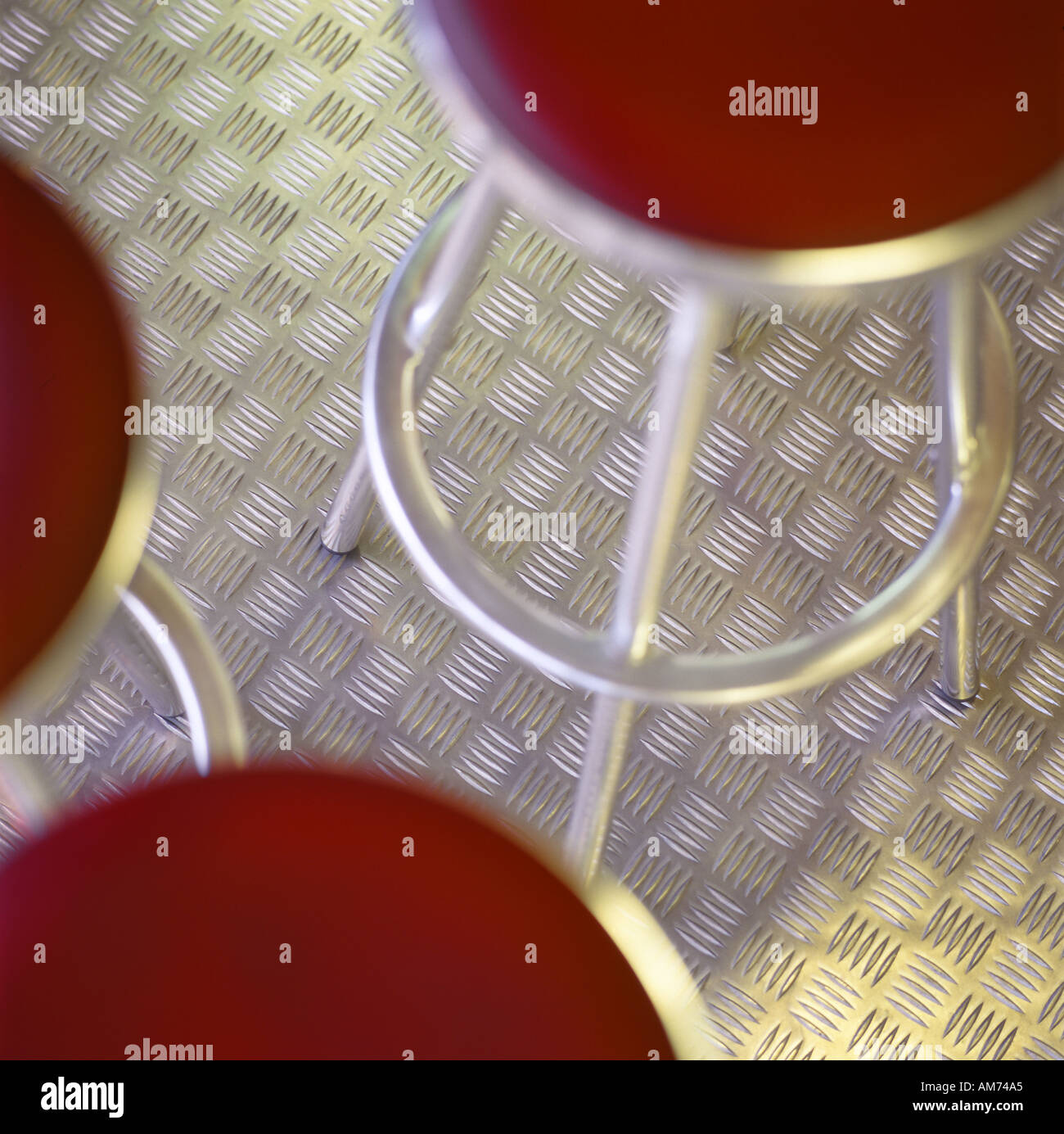 stools and tread plate Stock Photo - Alamy