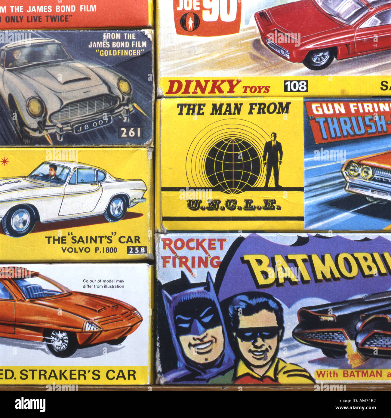 toy car boxes Stock Photo - Alamy