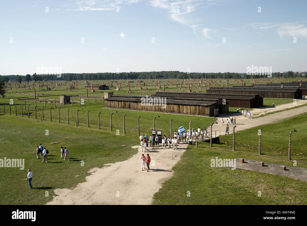 Visiting auschwitz hi-res stock photography and images - Alamy