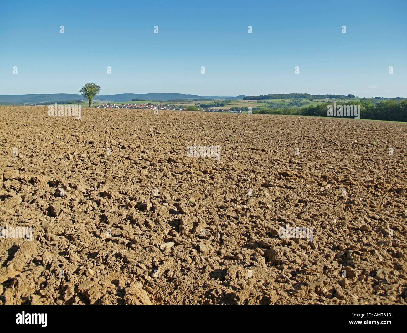 Empty field after harvest hi-res stock photography and images - Alamy