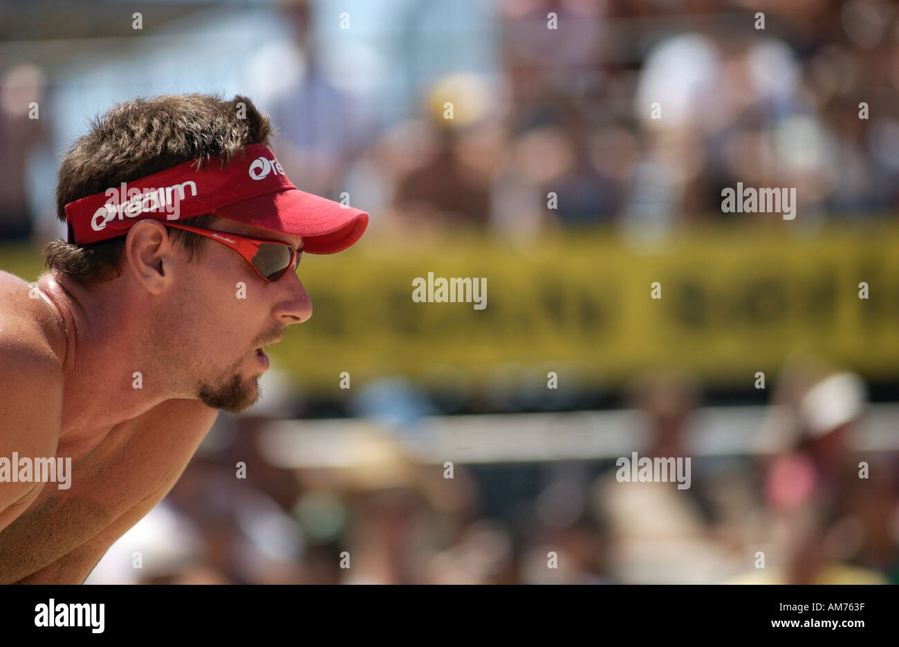 AVP Pro Beach Volleyball USA Stock Photo - Alamy