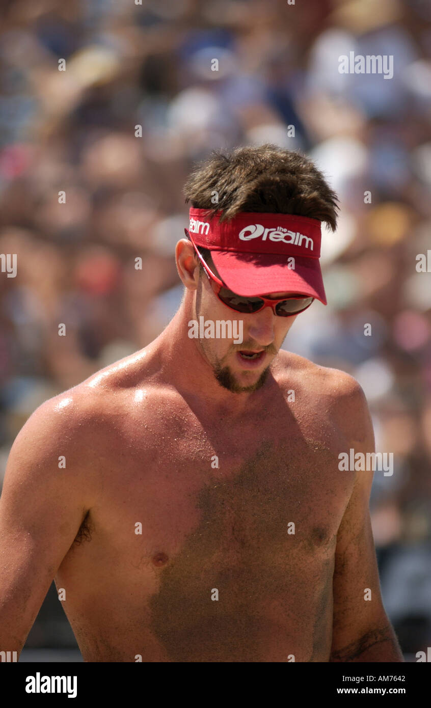 AVP Pro Beach Volleyball USA Stock Photo - Alamy