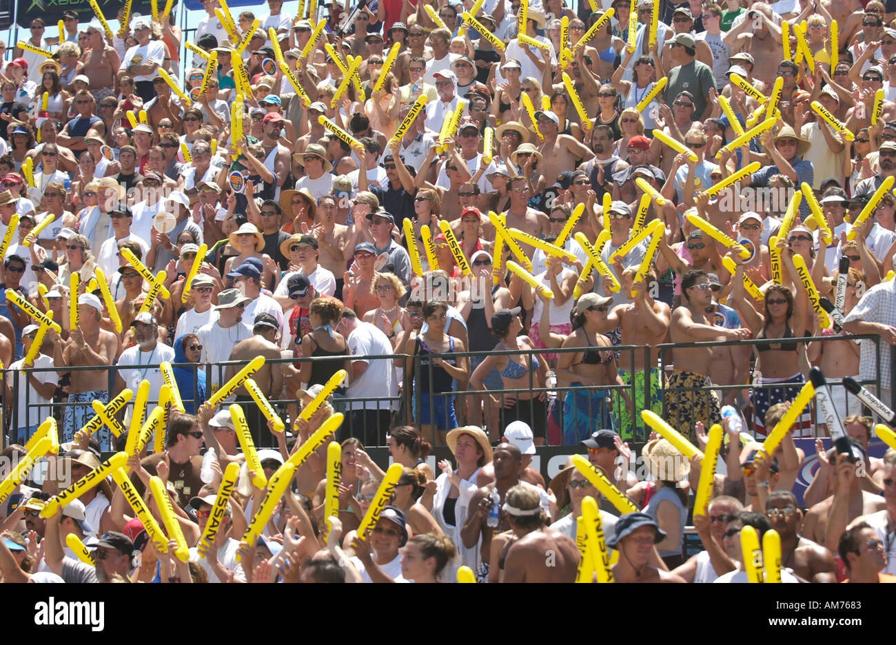 AVP Pro Beach Volleyball USA Stock Photo - Alamy