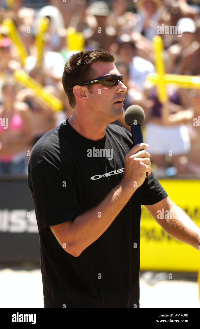 AVP Pro Beach Volleyball USA Stock Photo - Alamy