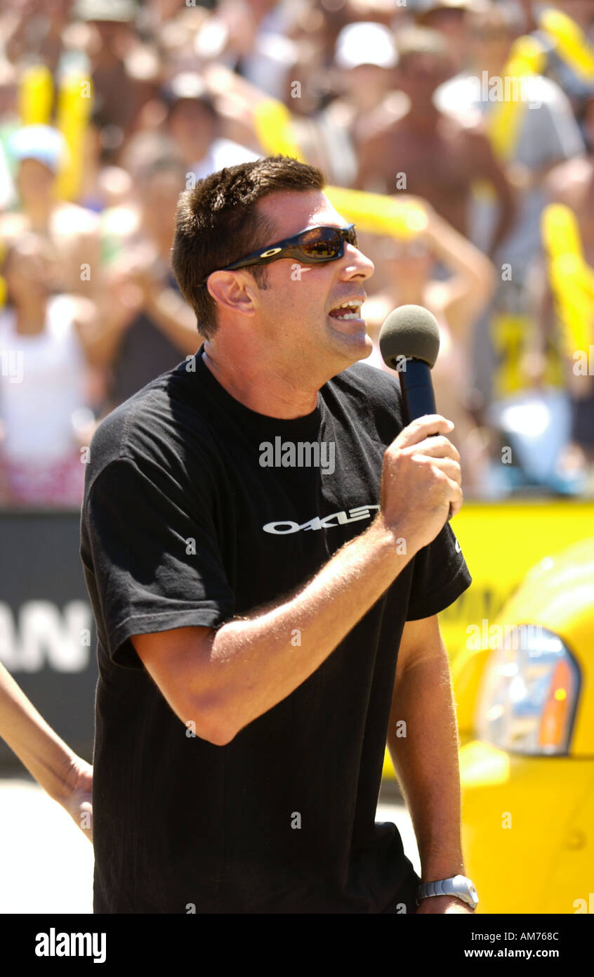 AVP Pro Beach Volleyball USA Stock Photo - Alamy