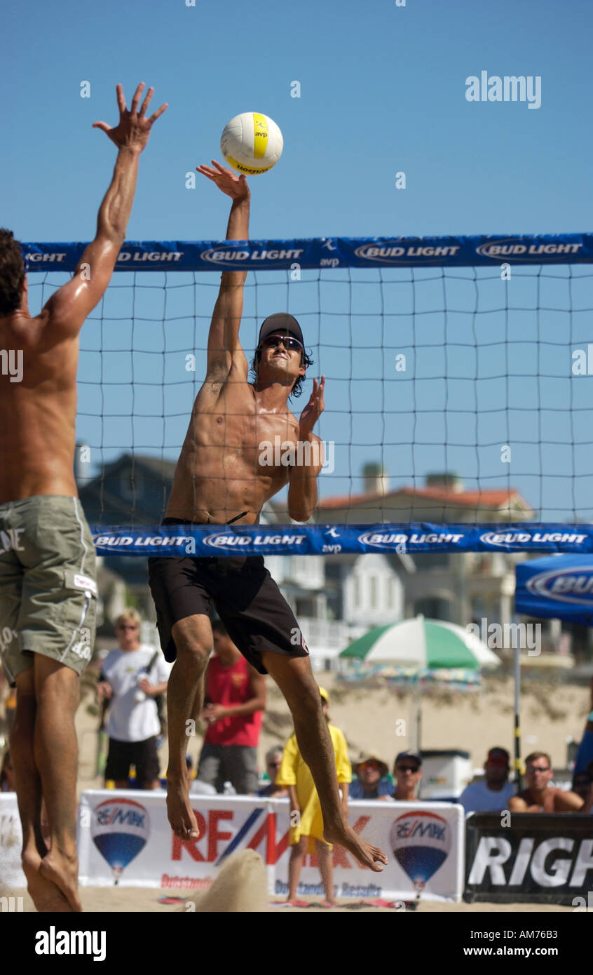 Avp professional beach volleyball california hi-res stock photography and images - Alamy
