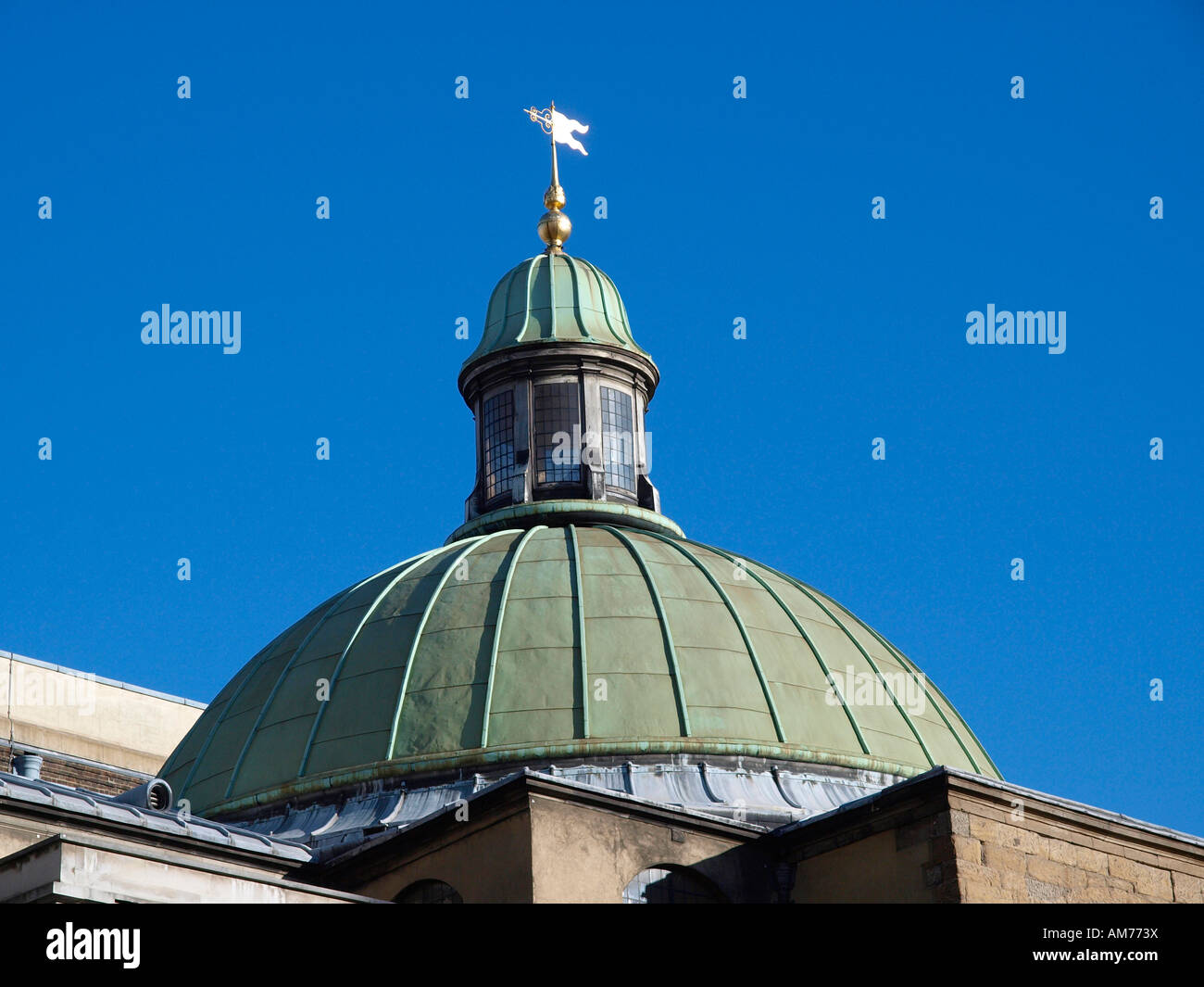 External view of the dome of St Stephen Walbrook. 39 Walbrook, London ...