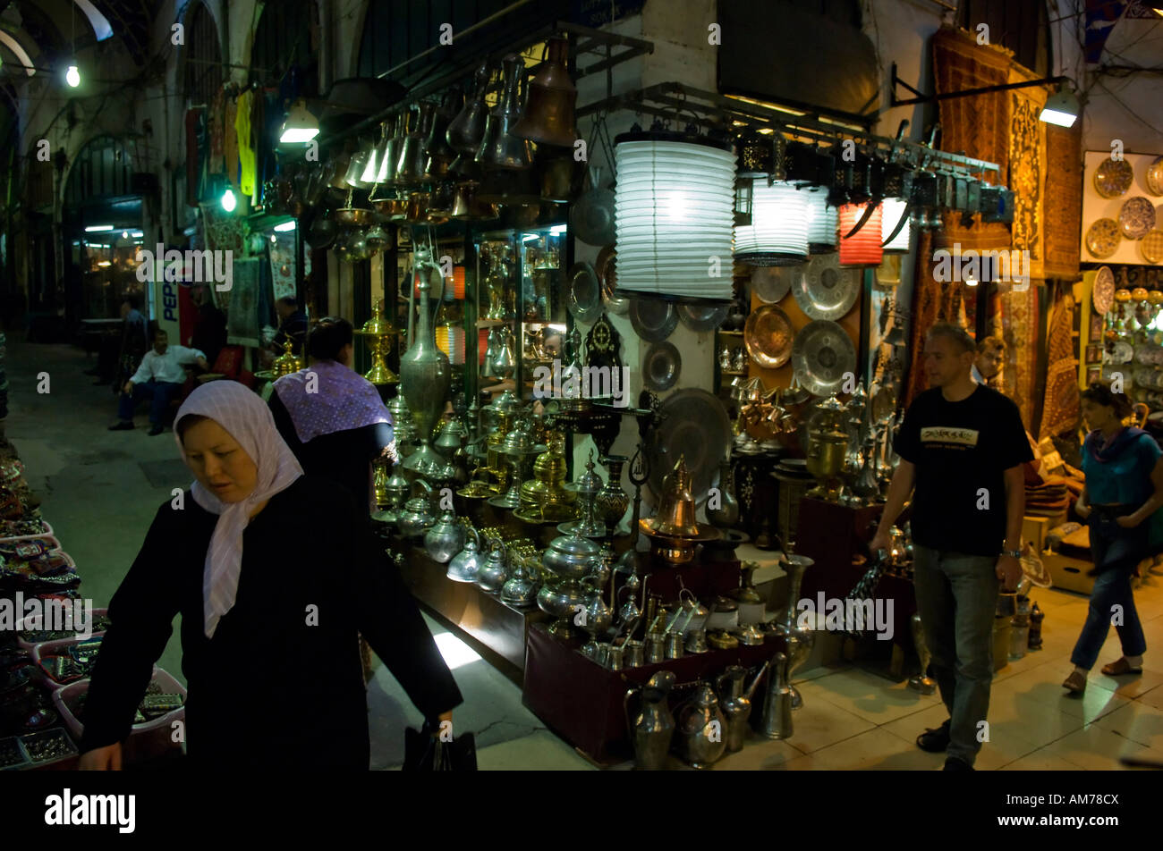 Big bazar Capali Carsi, Istanbul, Turkey Stock Photo - Alamy