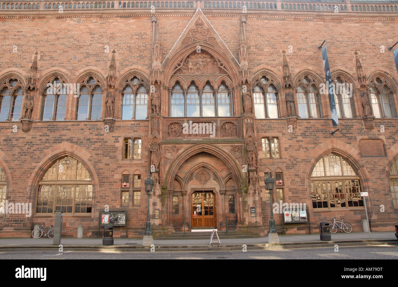 Scottish National Portrait Gallery exterior e view Edinburgh Scotlan ...