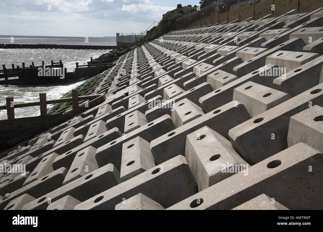 Wave dissipating blocks hi-res stock photography and images - Alamy
