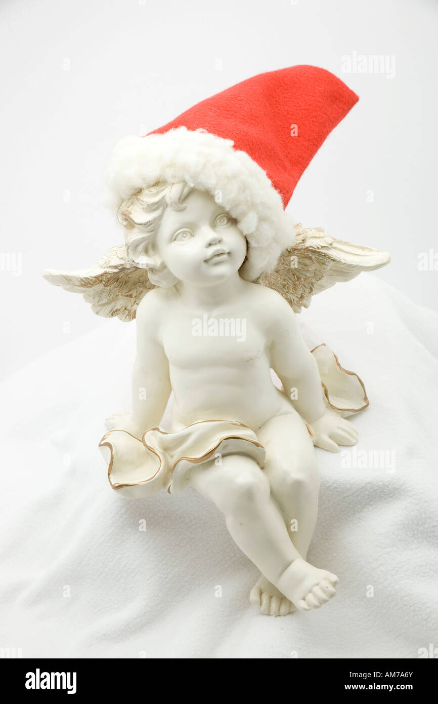 Santa claus with angels hi-res stock photography and images - Alamy