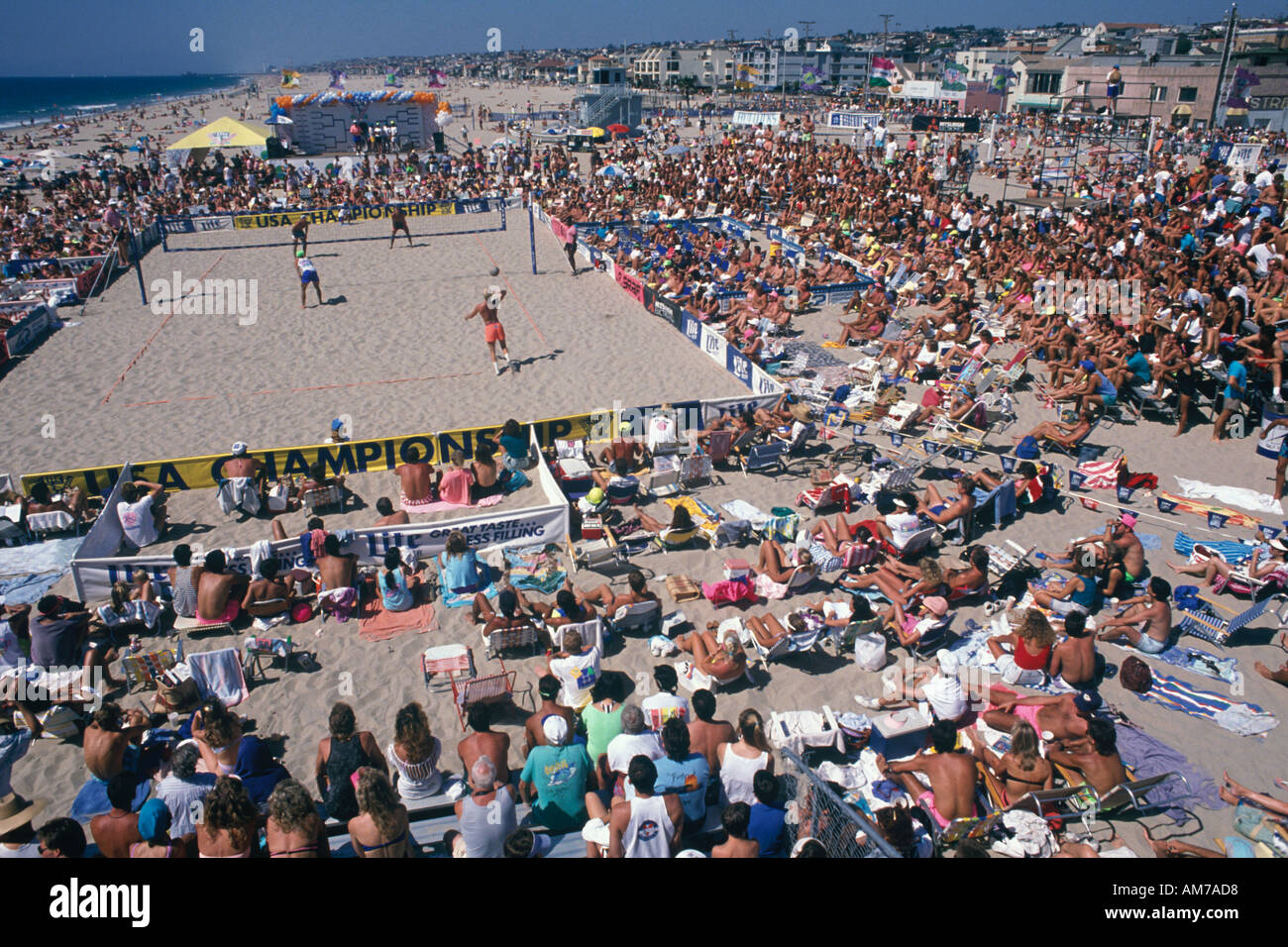 Avp Professional Beach Volleyball Stock Photo Alamy