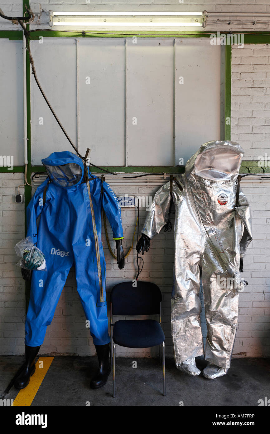 Protective clothing against fire hanging hi-res stock photography and ...