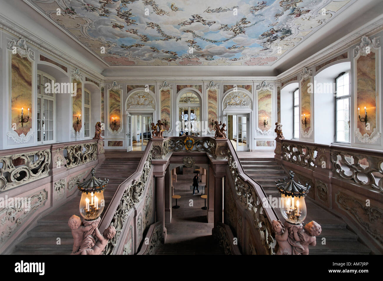 Rococo palace interior hi-res stock photography and images - Alamy