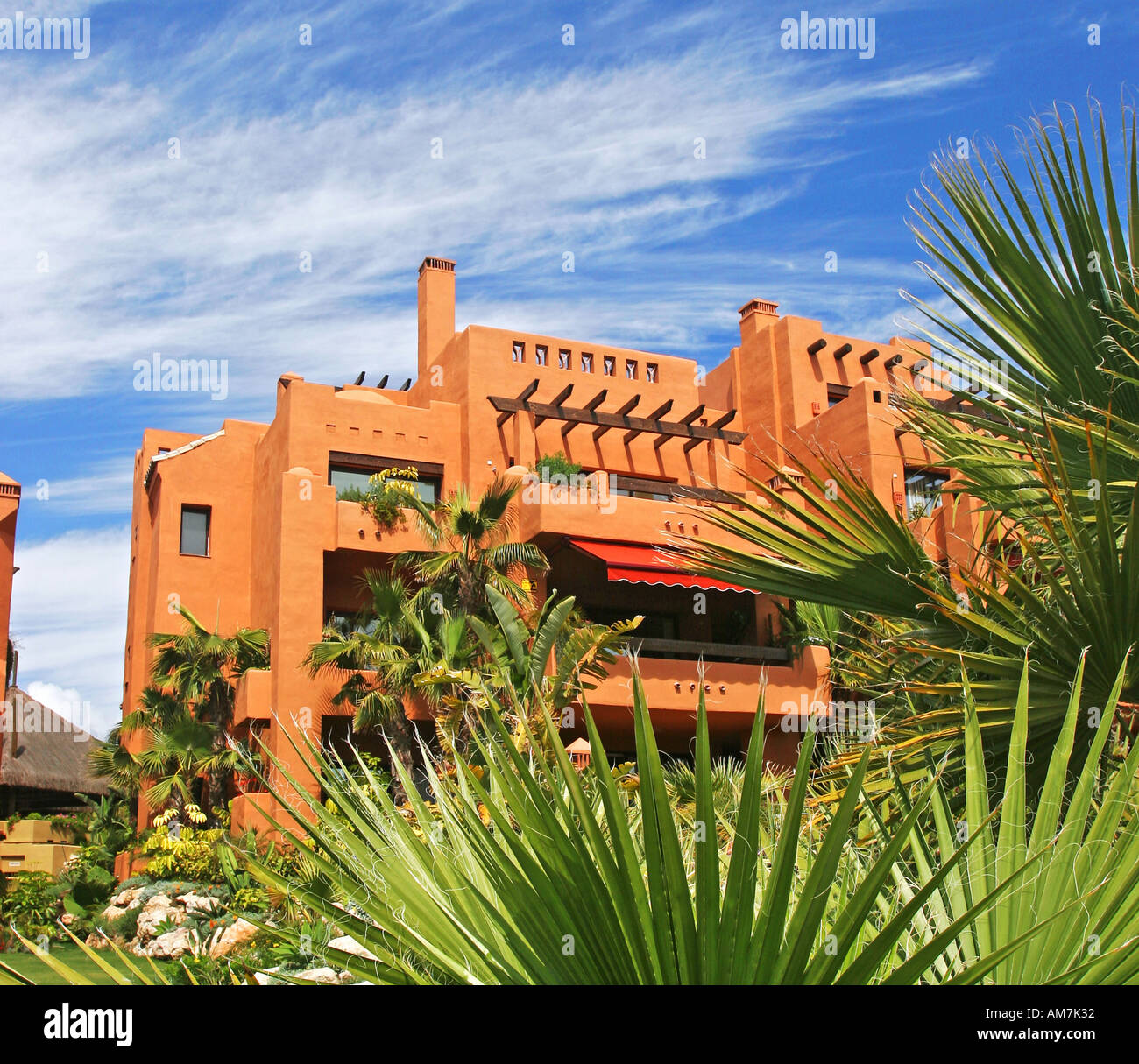 Luxury Apartments on a new Spanish development Stock Photo - Alamy