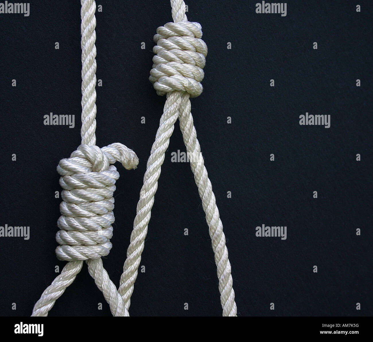 Geknoteter knoten hi-res stock photography and images - Alamy