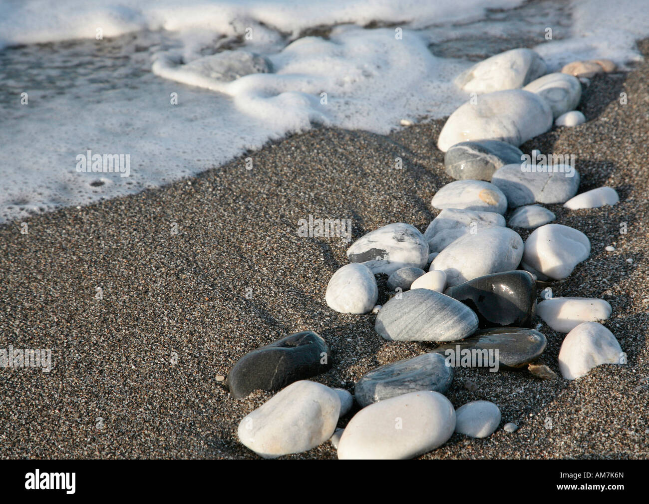 Stones at the beach Stock Photo - Alamy