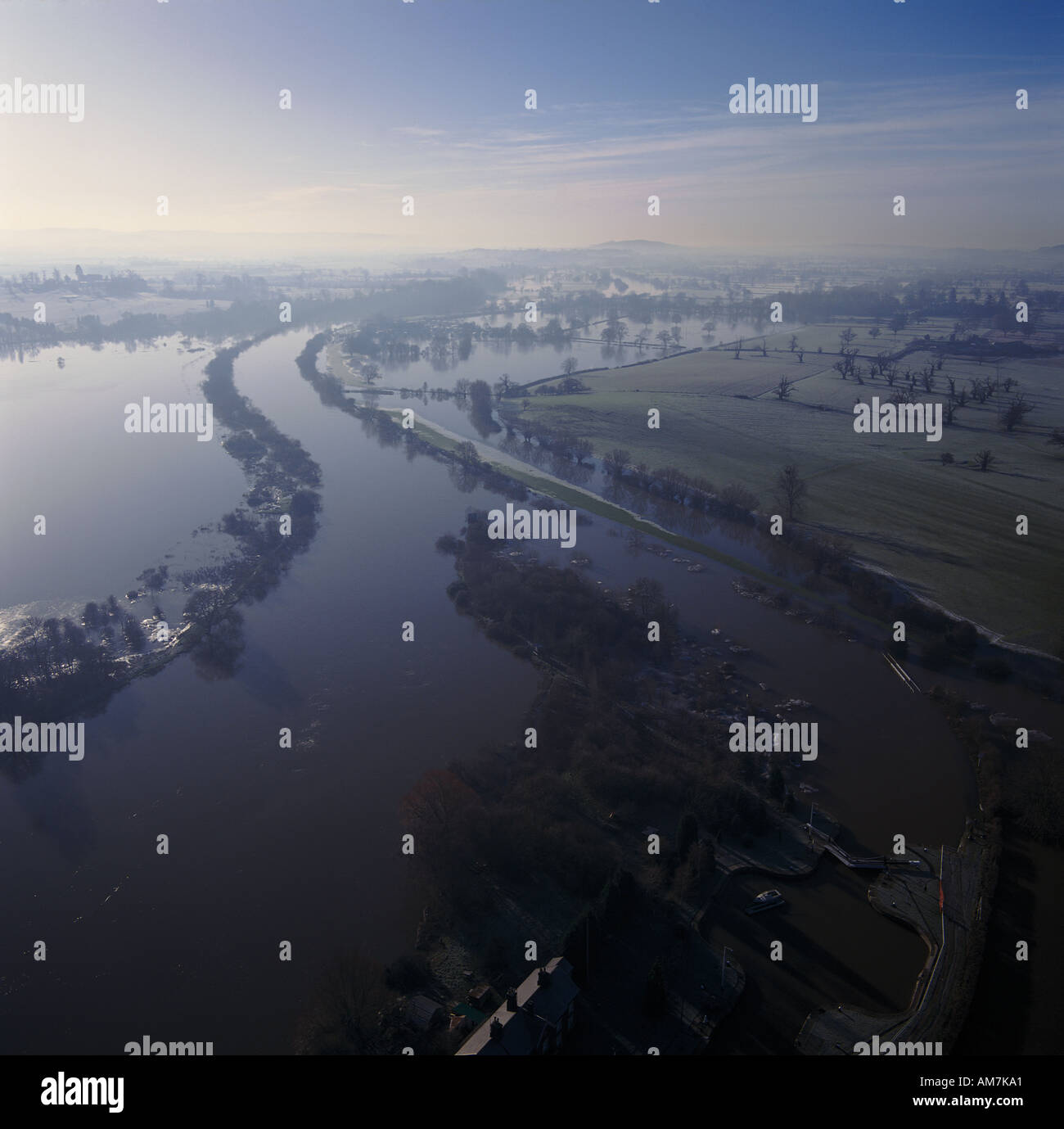 River severn aerial hi-res stock photography and images - Alamy