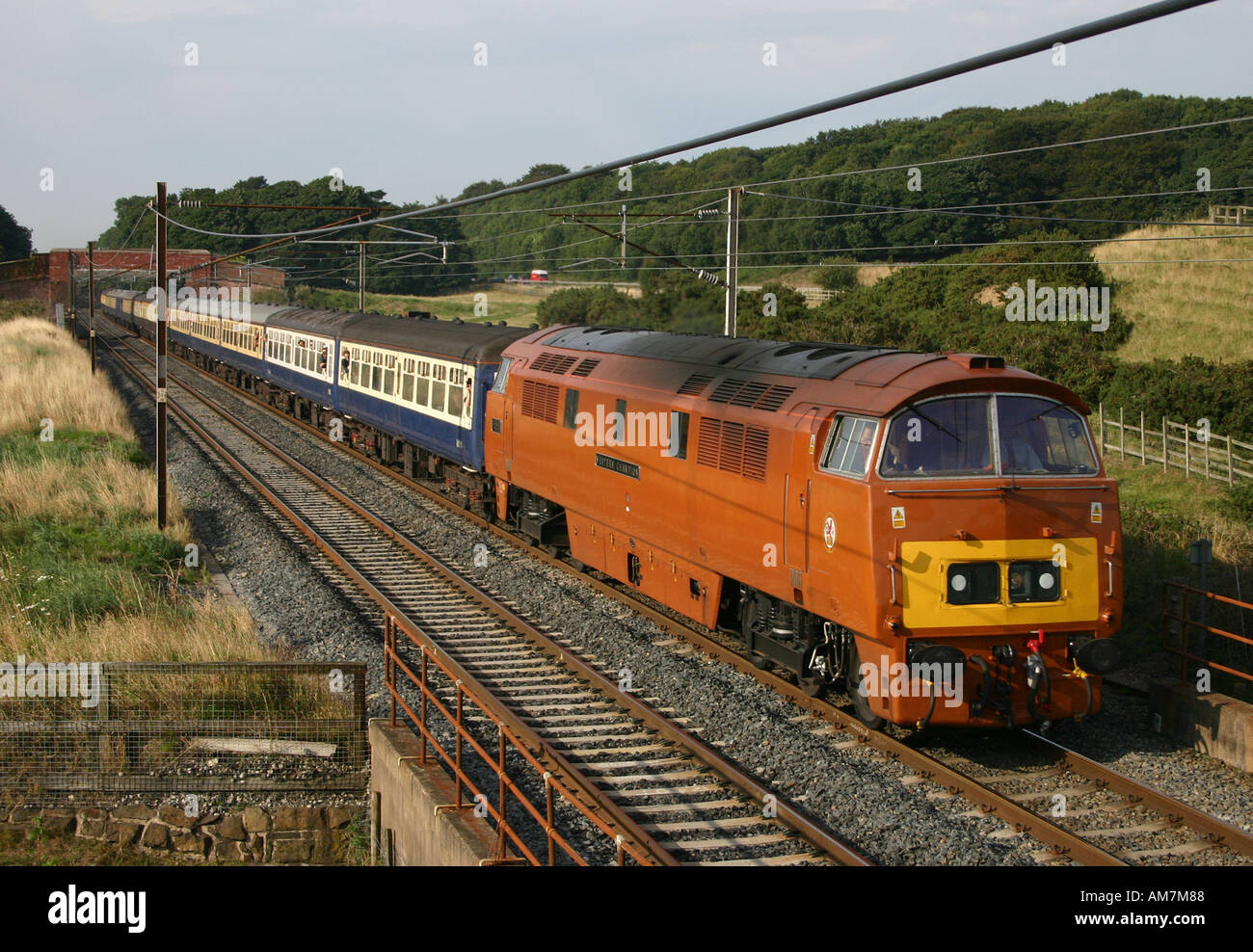 Diesel hydraulic locomotive hi-res stock photography and images - Alamy