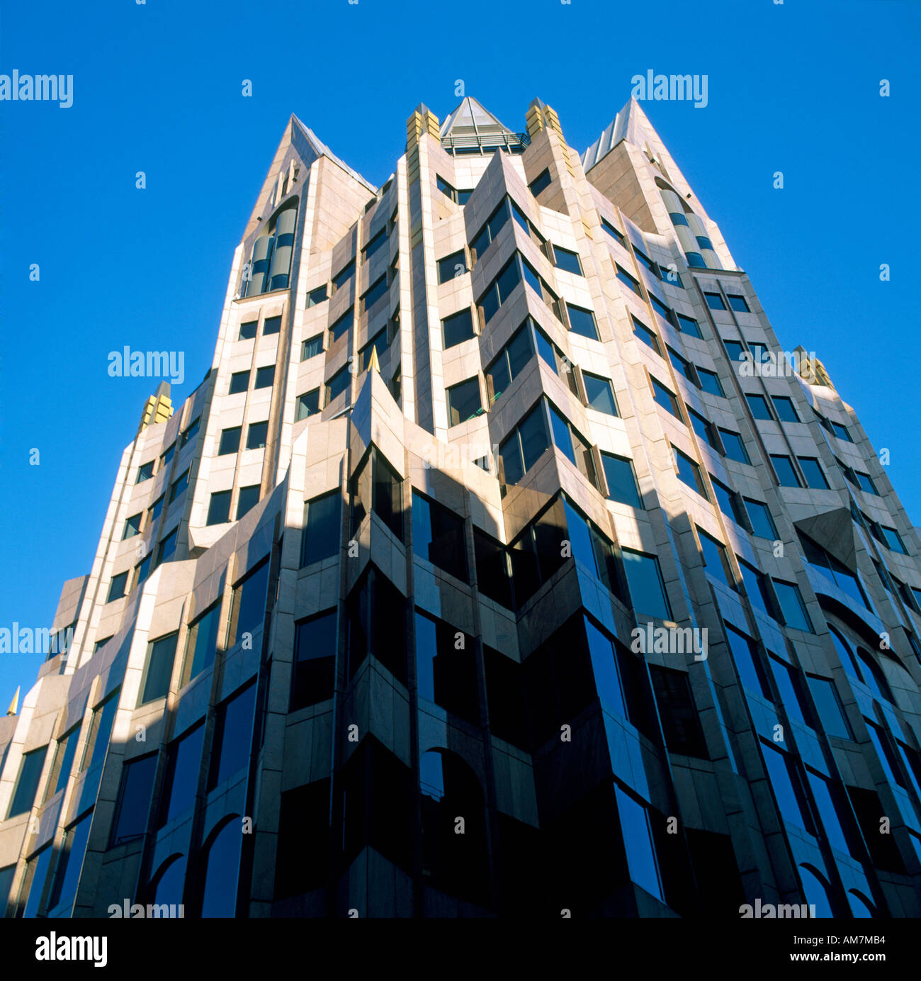 Minster court from below City of London EC3 England Stock Photo - Alamy