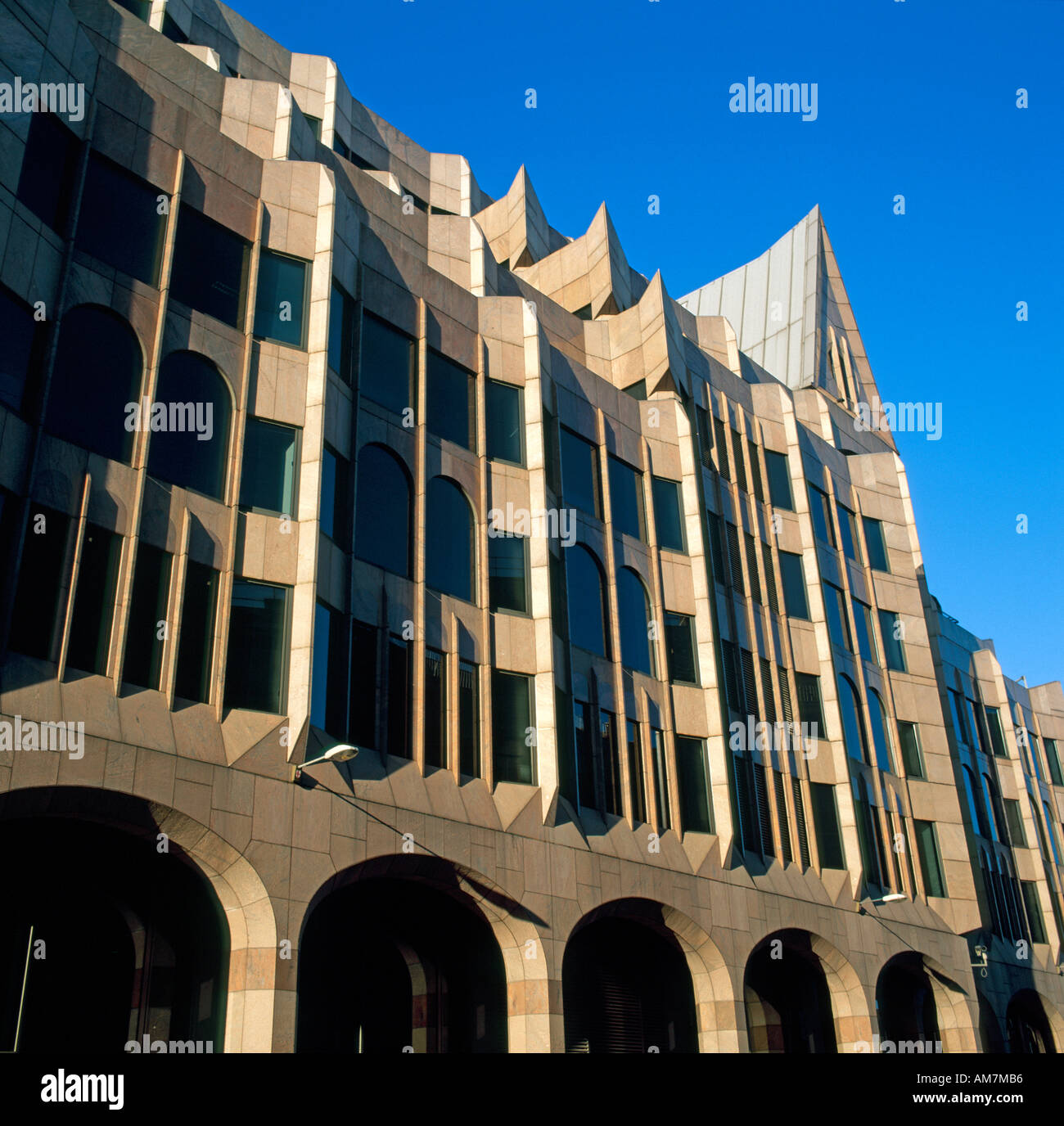 Minster court from below City of London EC3 England Stock Photo - Alamy