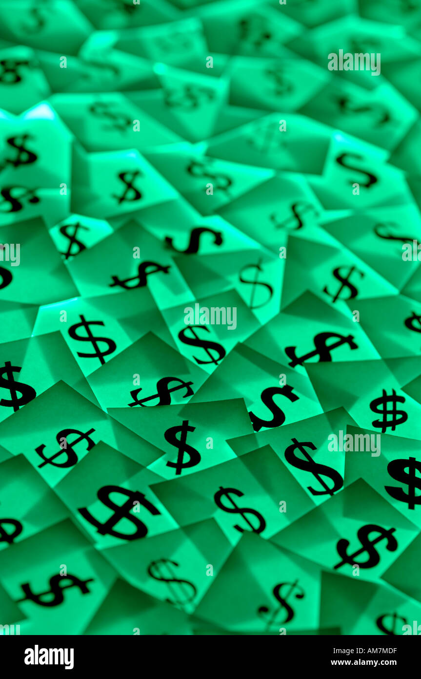 Dollar currency symbols Stock Photo - Alamy