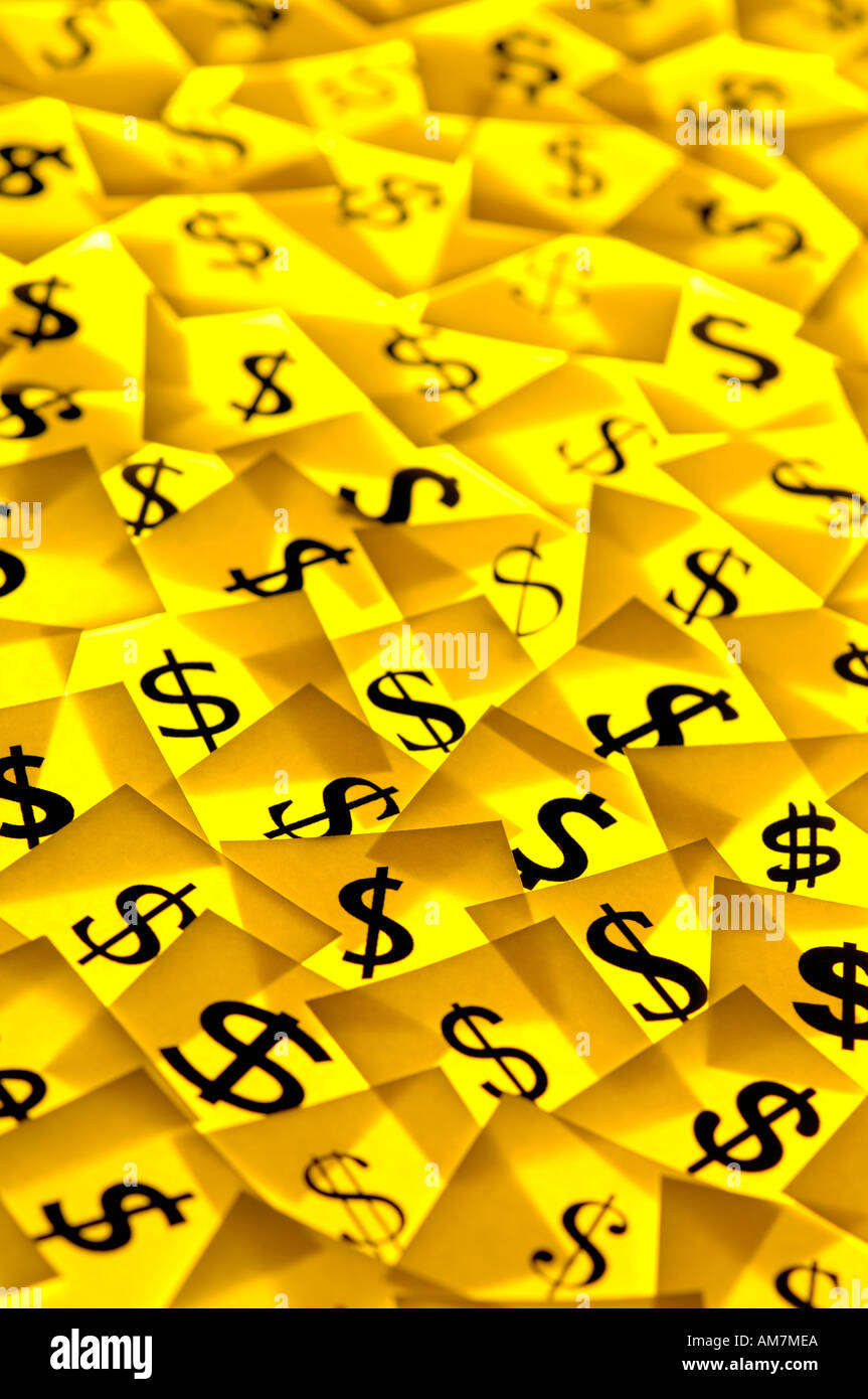 Dollar currency symbols Stock Photo - Alamy